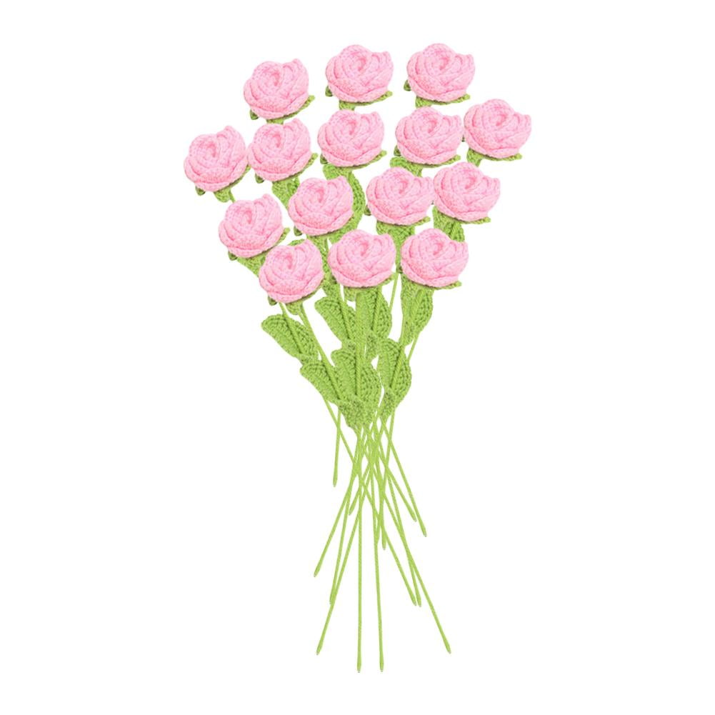 lianhanyi Weave Fake Flowers to Simulate Teachers' Day Gifts Flowers Handmade DIY ]у - Walmart.com