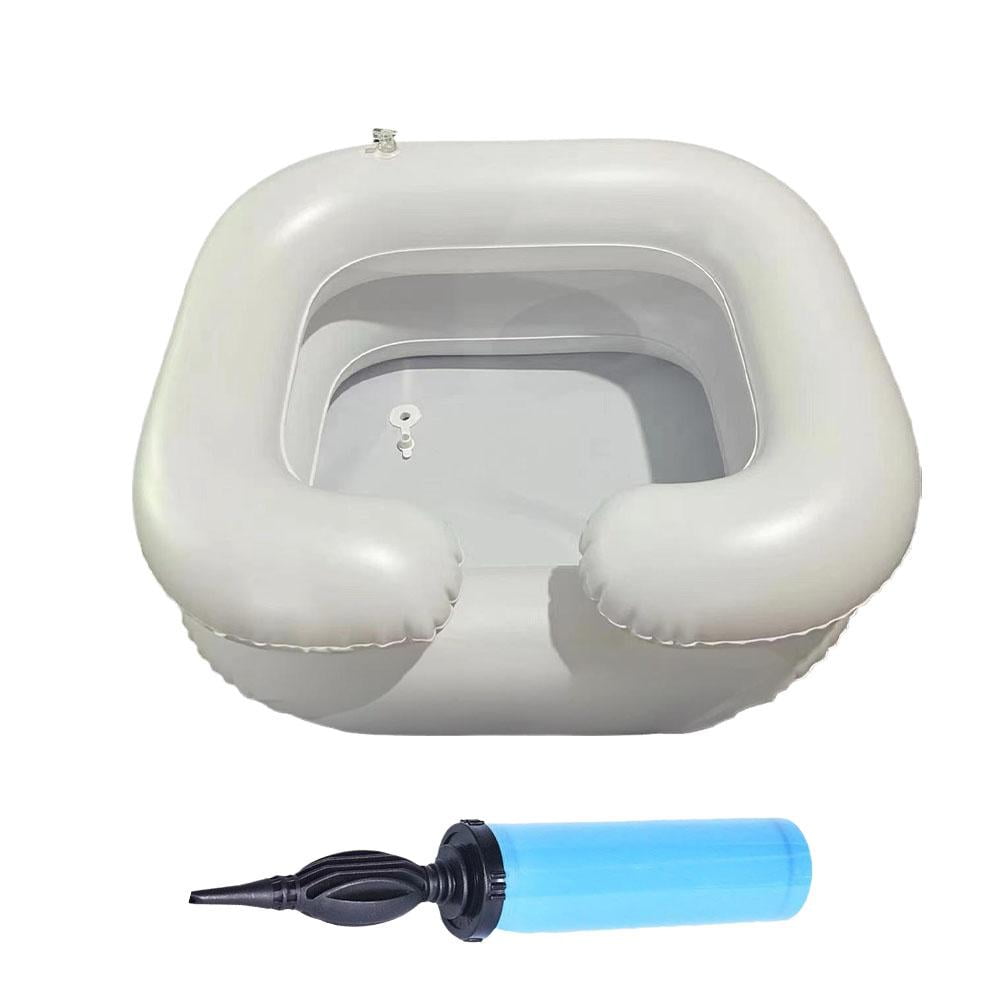 lianhanyi ZHOSXRC Inflatable Hair Washing Basin,Portable Bedside Shower ...