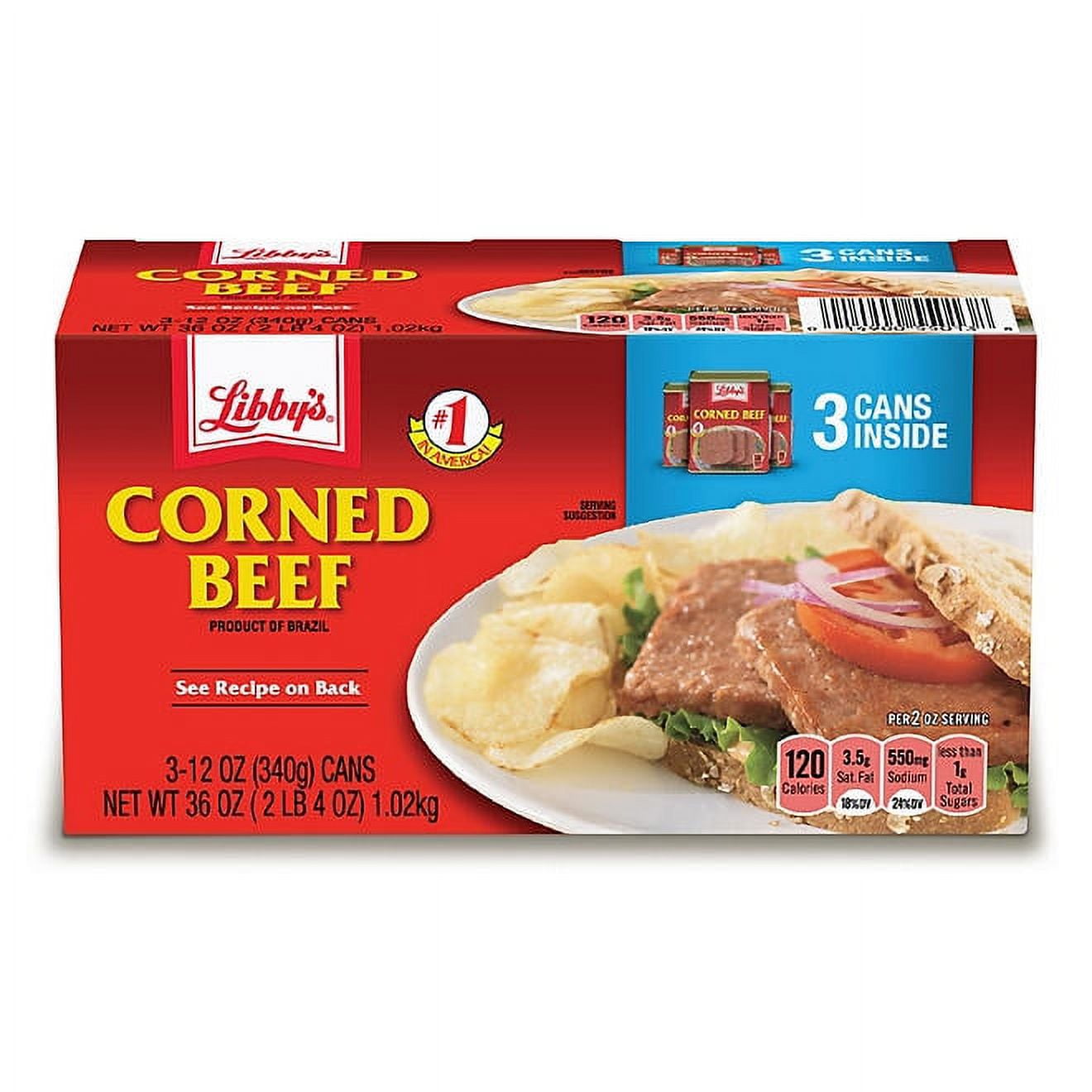 lib corned beef 3pk 3 pk 12 oz - Walmart.com