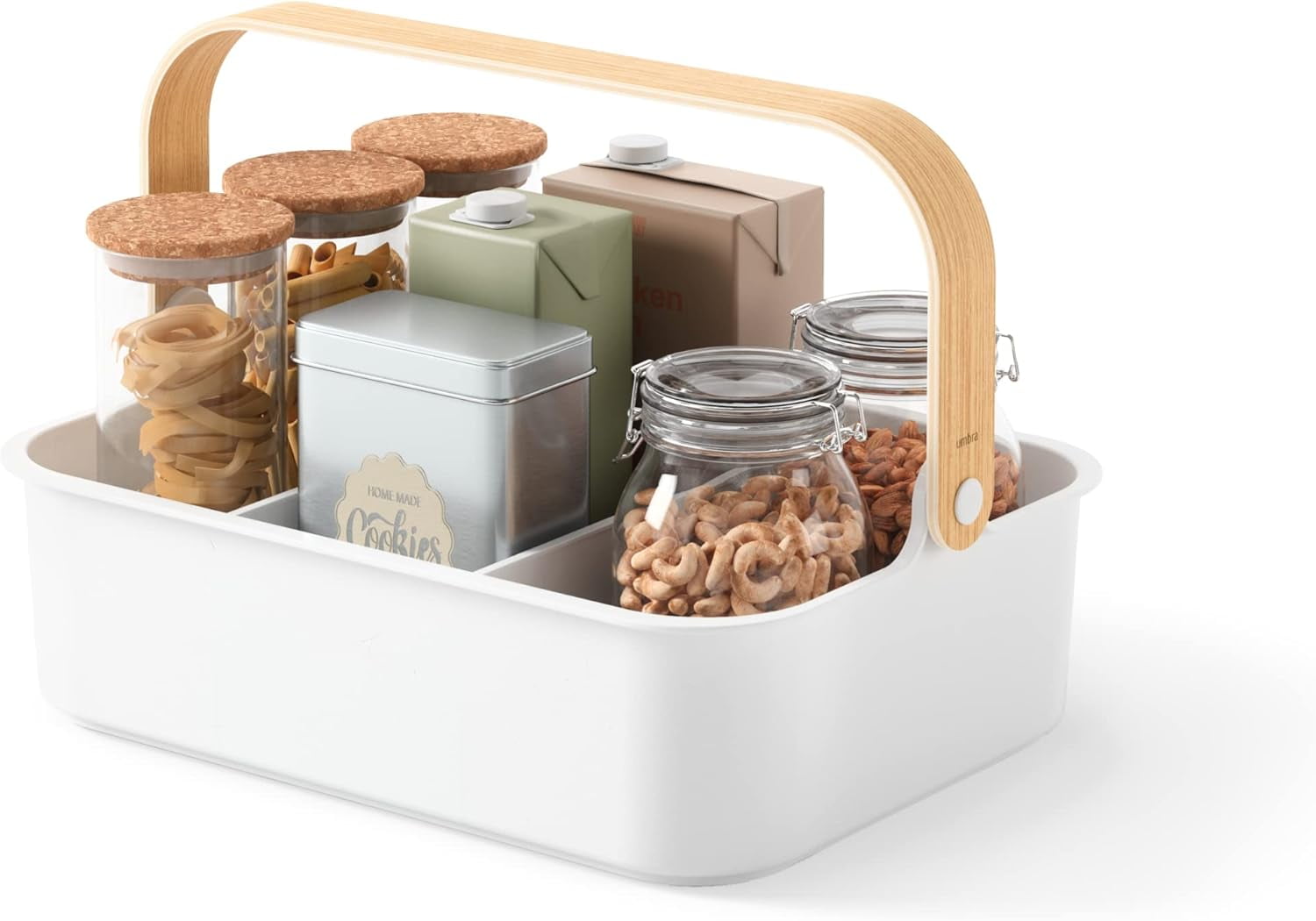lifrceu Bellwood Stackable Storage Bin Multipurpose Caddy Organizer 11 ...