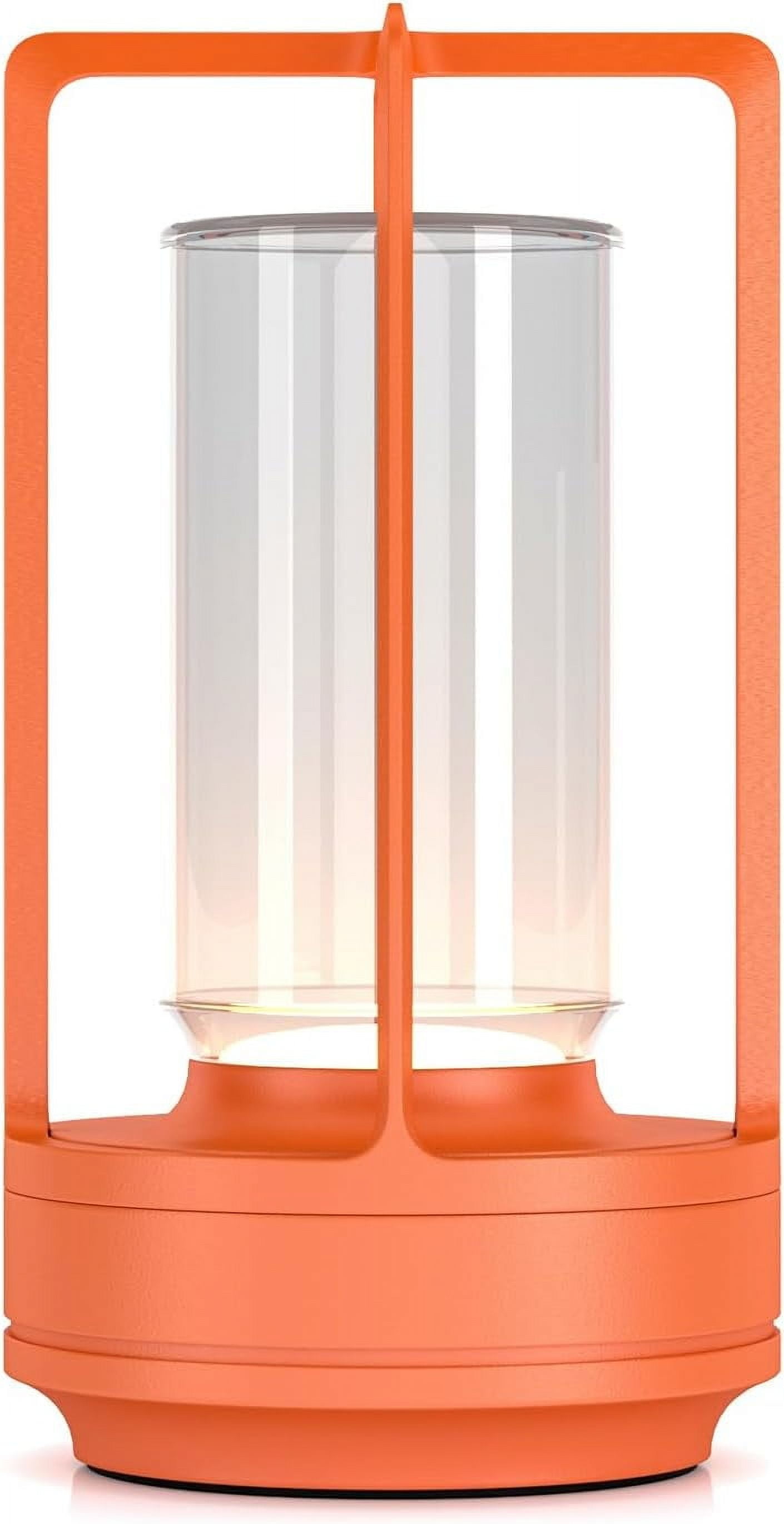 lifrceu Cordless Portable LED Table Lamp， Rechargeable Battery Operated ...