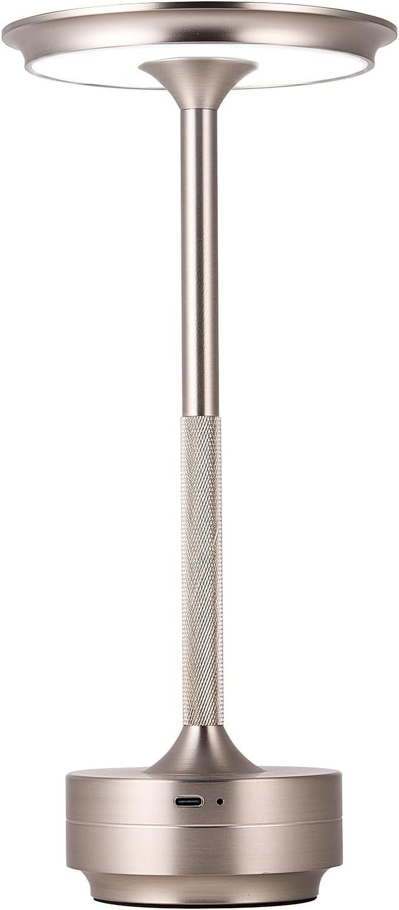 lifrceu Rechargeable Cordless LED Table Lamps Touch Sensor Light 3 ...