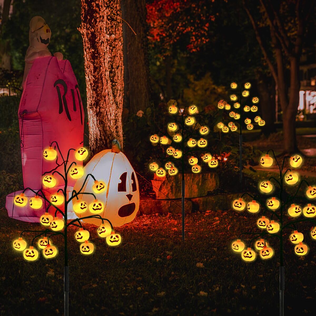 light up pumpkins light up pumpkin pumpkin outdoor decor pumpkins for ...