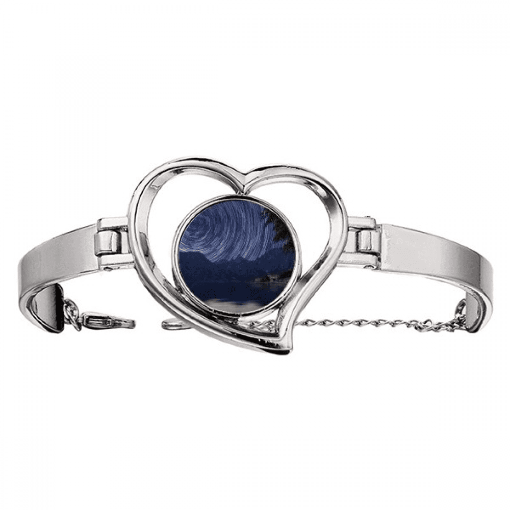 light-year stars dark night bracelet heart jewelry wire bangle - Walmart.com