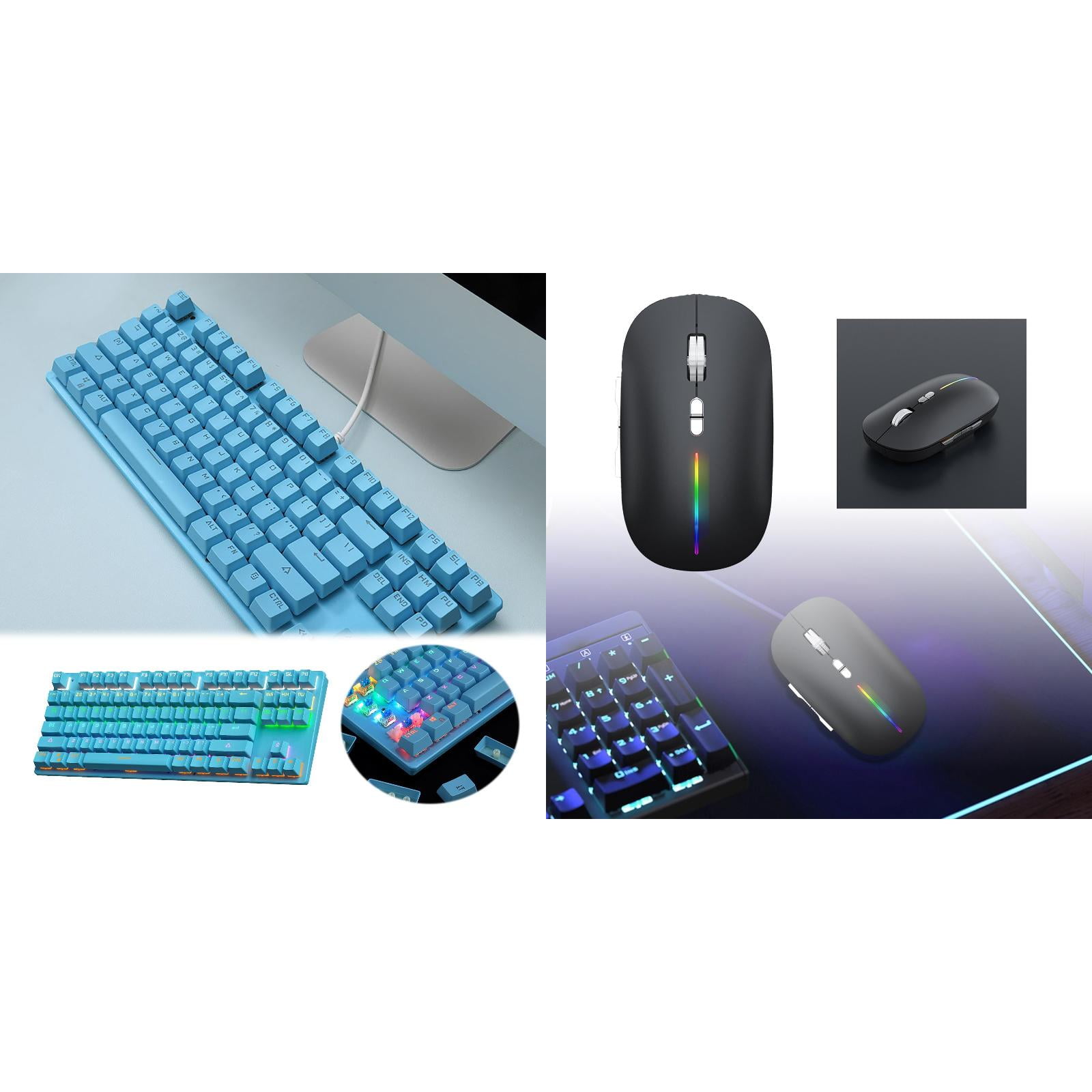 lighted keyboard for pc Optical Sensor for Win/PC/Mac/Laptop Gamer ...