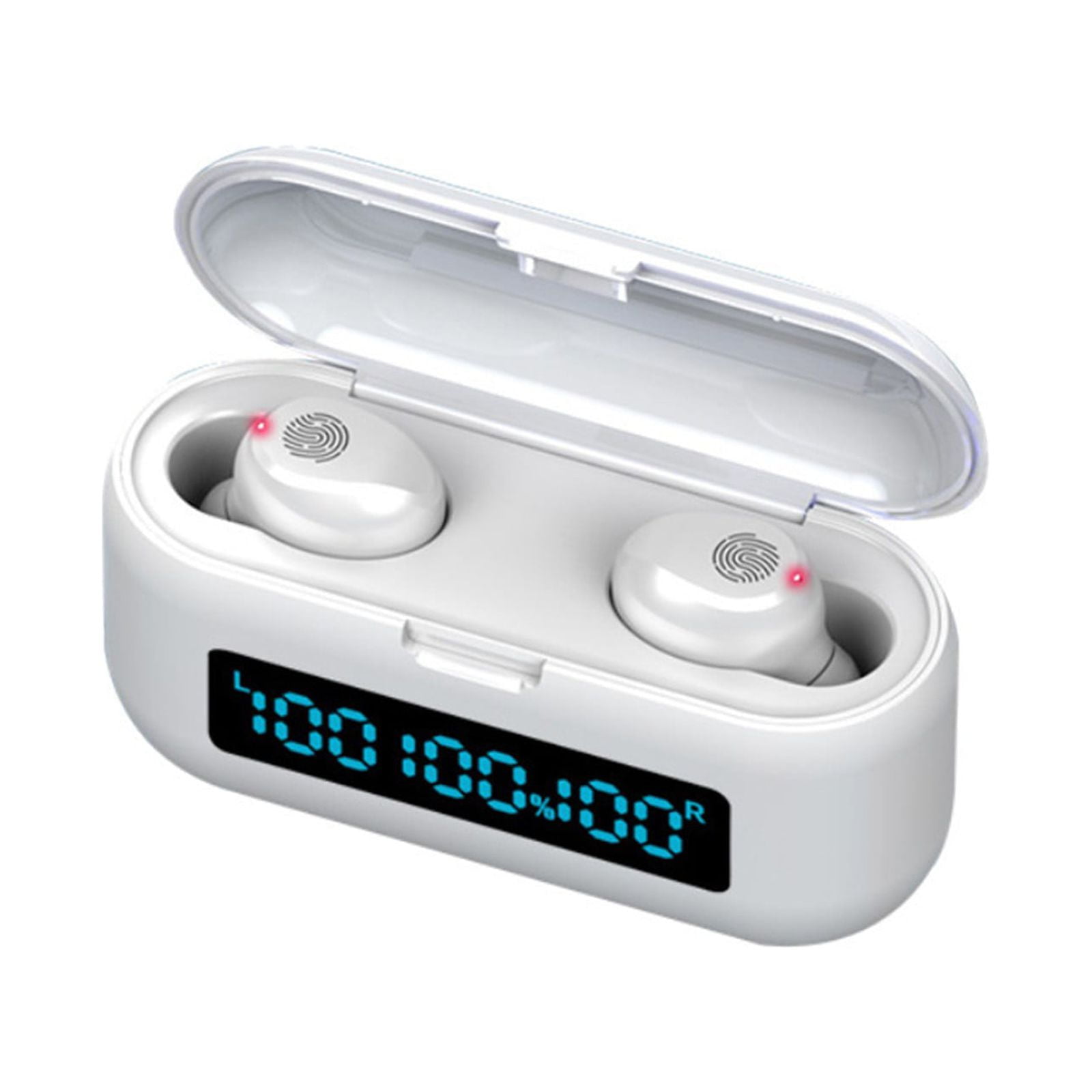 lighting Wireless Earbuds Bluetooth Headphones 48hrs Play Back Sport ...