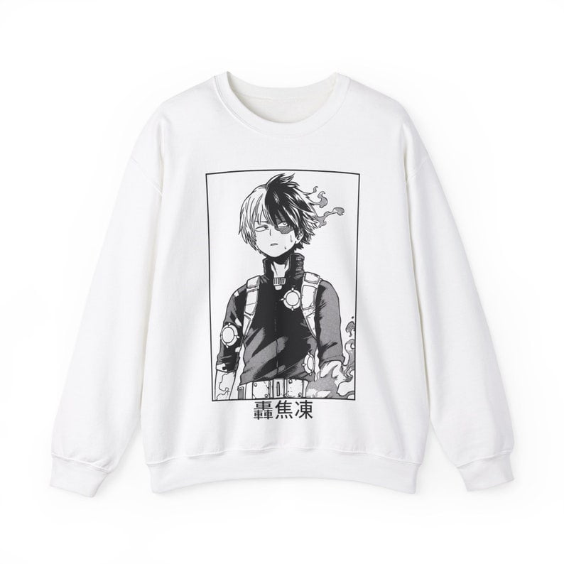 lightweight sweatshirt, Anime sweatshirt Crewneck / Anime Streetwear ...
