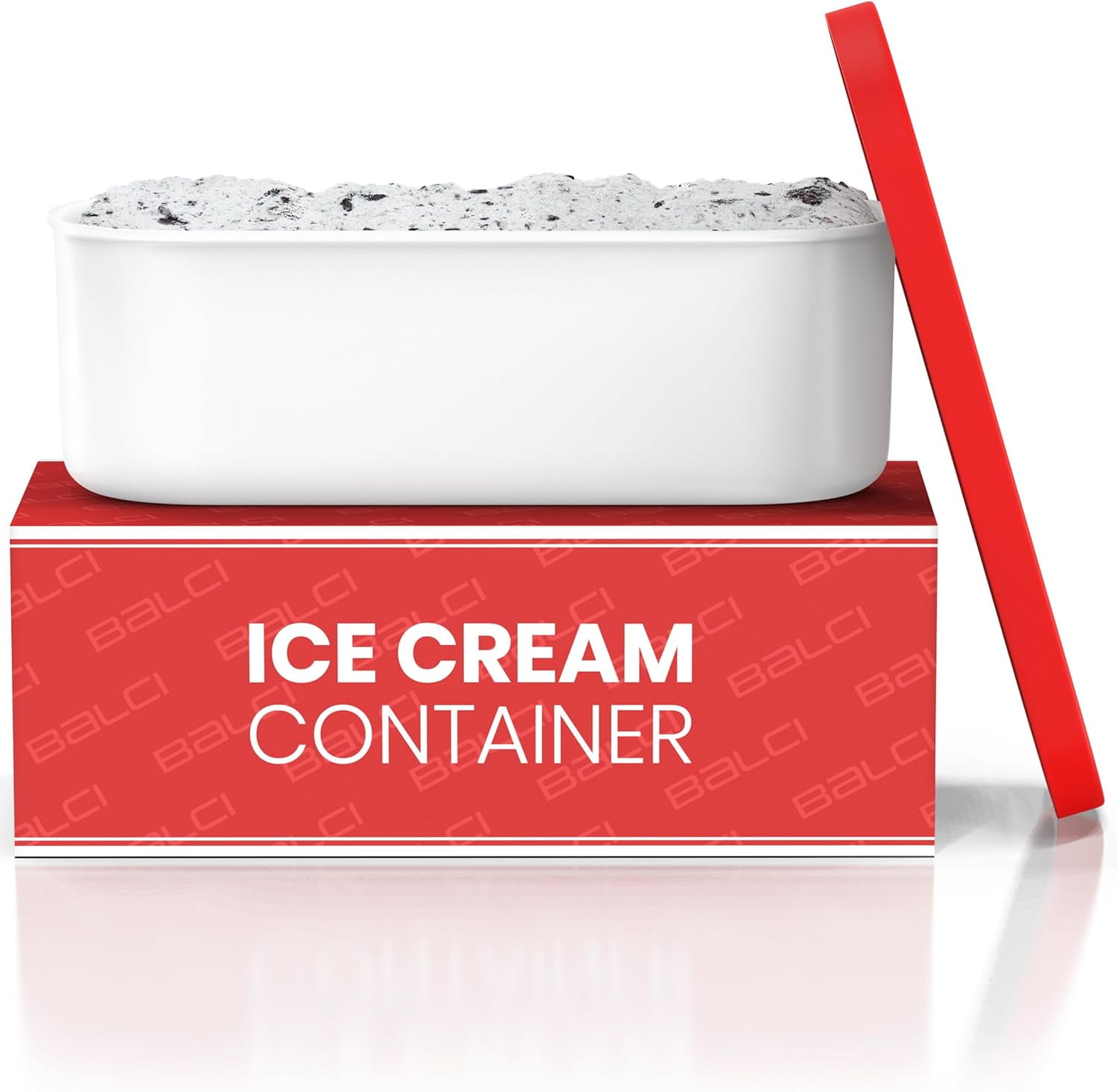 lihgd Ice Cream Containers - 2 Quart Ea. () - Premium Reusable Freezer ...