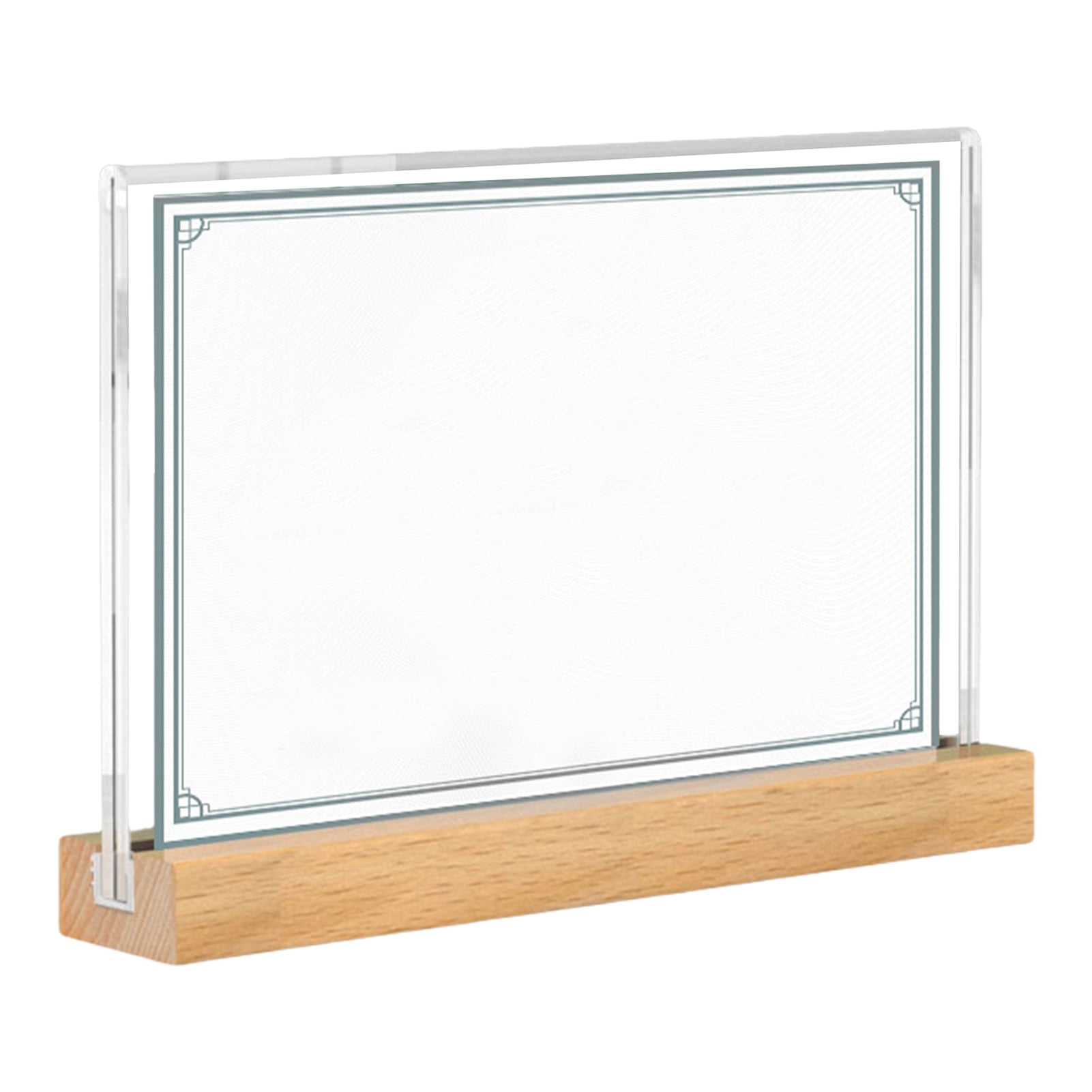 liilaimic College Diploma Frame,Standing Picture Frames Photos Holder ...