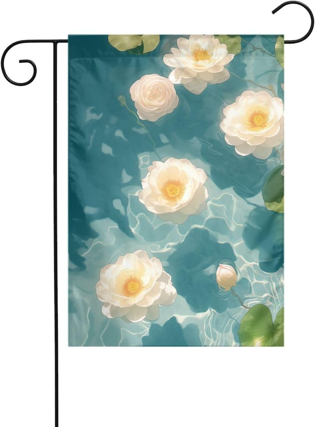 lilies Garden Flags Double Sided,Garden Flags for All Seasons, Garden ...