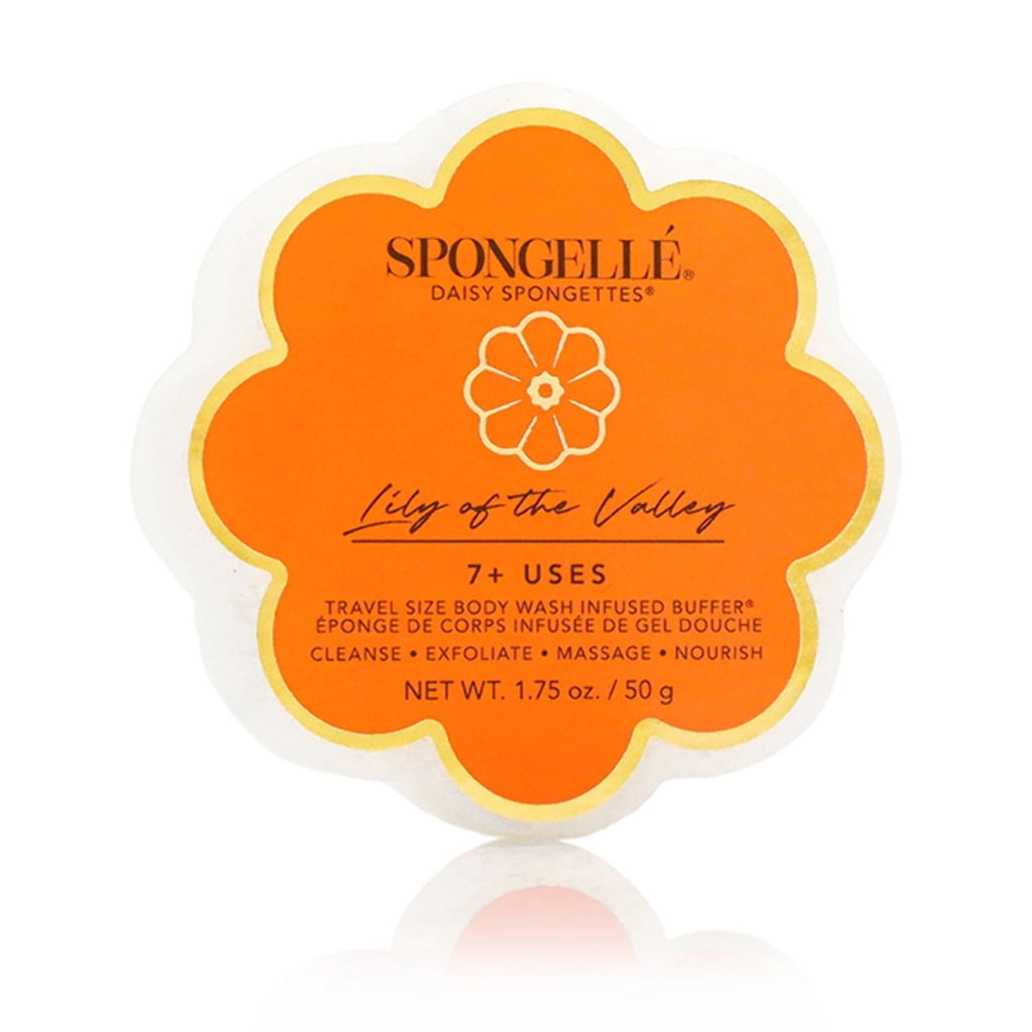 Spongellé Body Wash Infused Buffer - Lily of the Valley Daisy Spongette ...