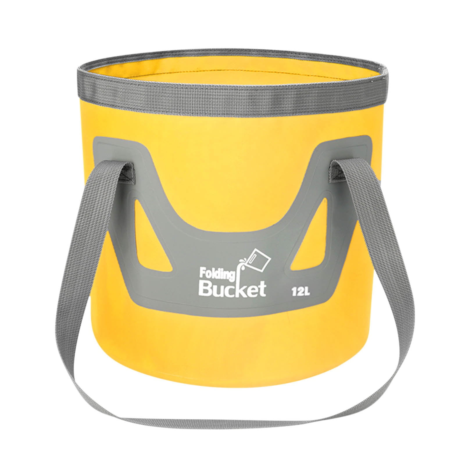 Collapsible Bucket Water Container Portable Folding Camp Wash Basin for ...