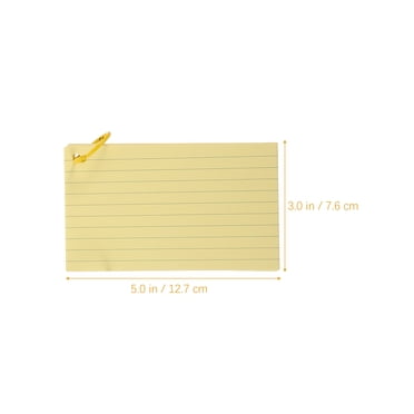 Oxford Heavyweight Plain Thick Blank Index Cards, 4" x 6", White, Pack ...