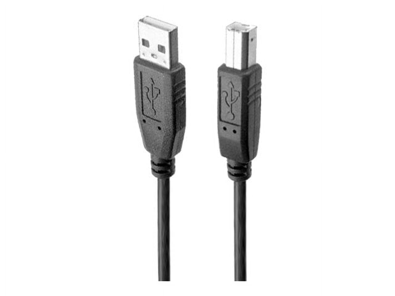 link depot usb a to b printer cable 6' 10' 15' - Walmart.com