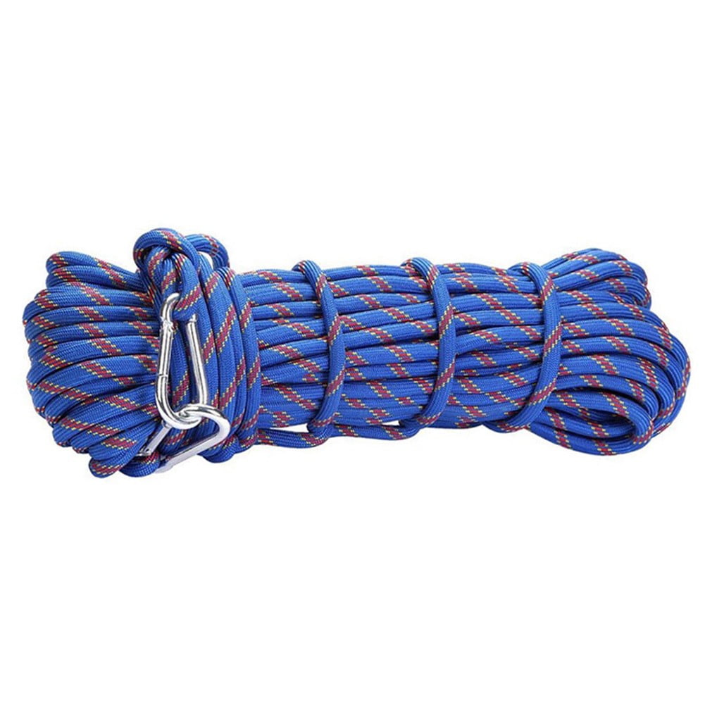 linyes 10M Static Rock Climbing Rope Cord 10mm Tree Wall Climbing ...