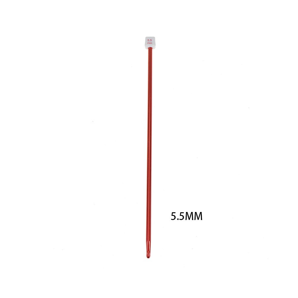 linyes 1x 2-8MM Long Tunisian Afghan Crochet Hooks Aluminum Knitting ...