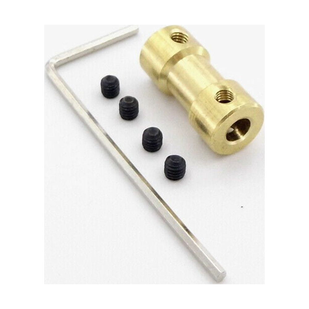 linyes 2/2.3/3/3.17/4/5/6mm Motor Shaft Coupling Coupler Connector ...