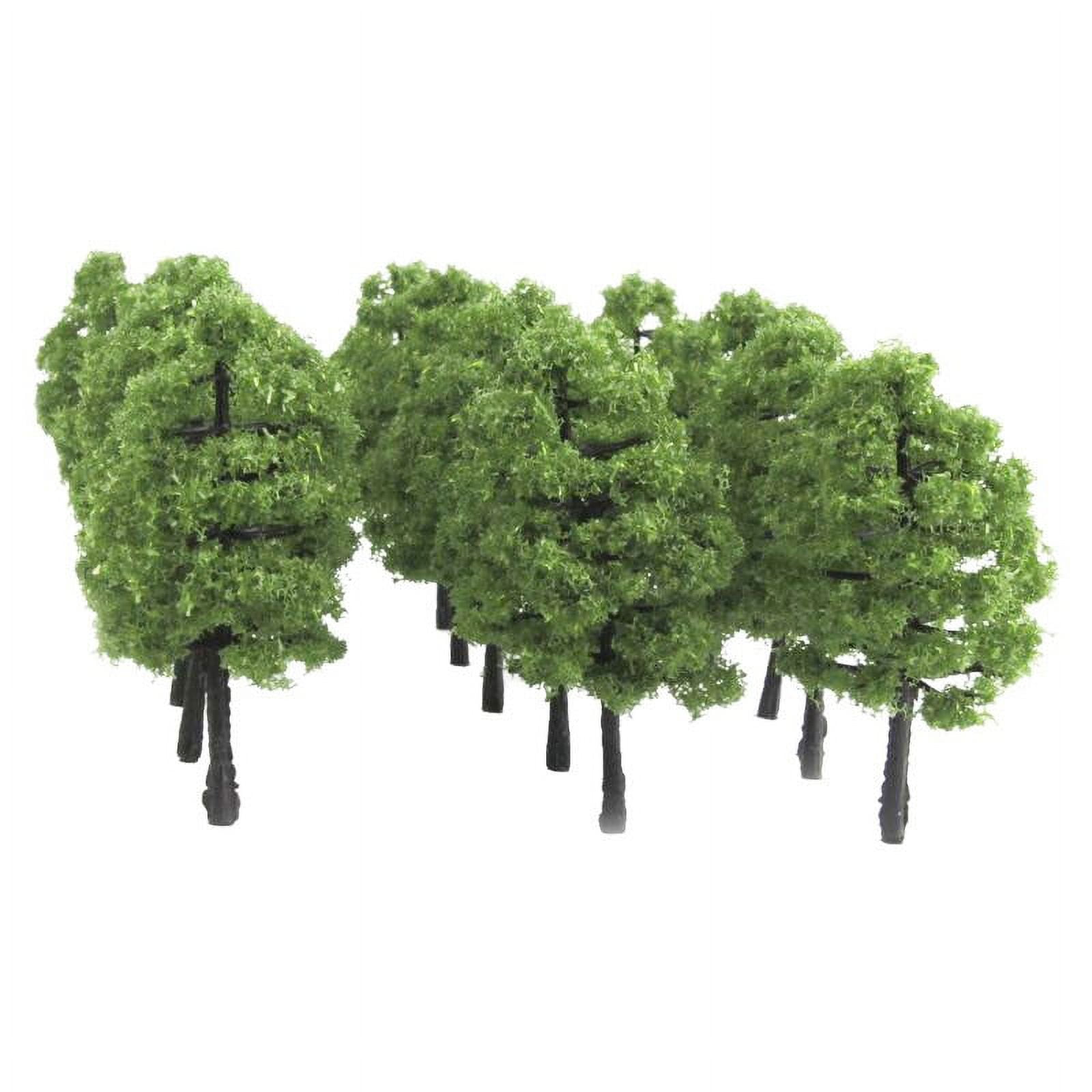 linyes 20pcs 1:100 Model Trees Artificial Tree Train Railroad Scenery ...