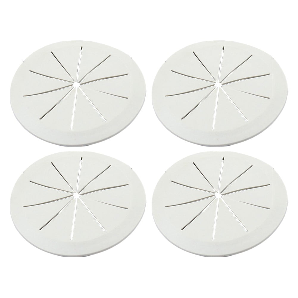 linyes 4PCS Desk Cable Hole Covers Computer Desk Line Hole Covers Desk ...