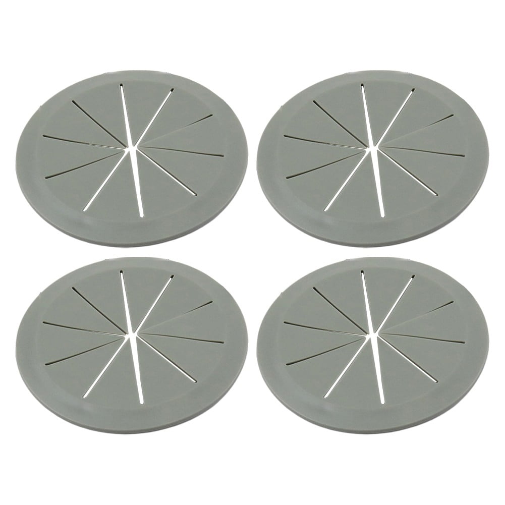 linyes 4PCS Desk Cable Hole Covers Computer Desk Line Hole Covers Desk ...