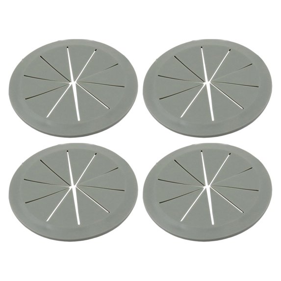 linyes 4PCS Desk Cable Hole Covers Computer Desk Line Hole Covers Desk ...