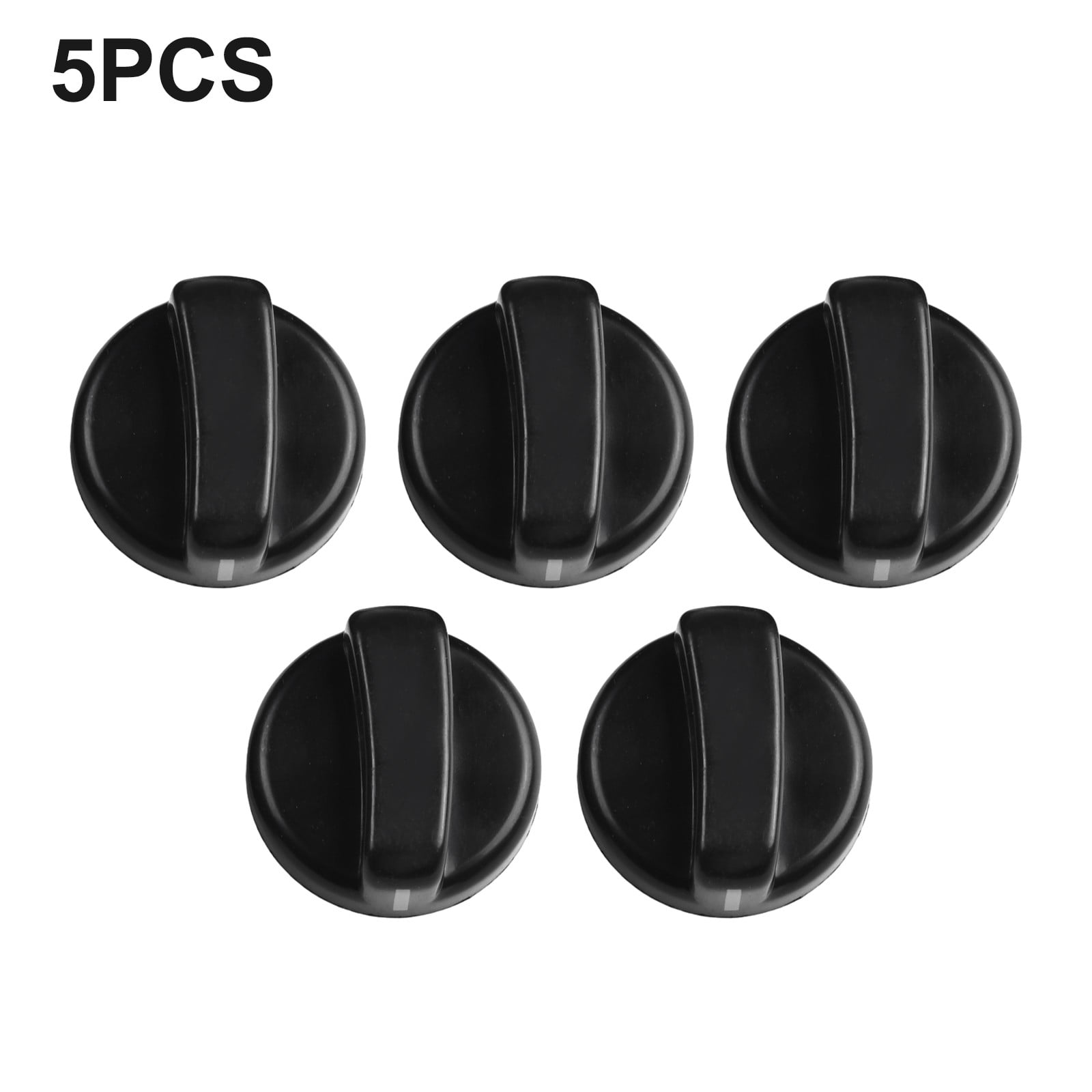 linyes 5Pcs 8mm General Replacement Switch Knob Gas Stove Control Knob Plastic Knob Range Oven ...