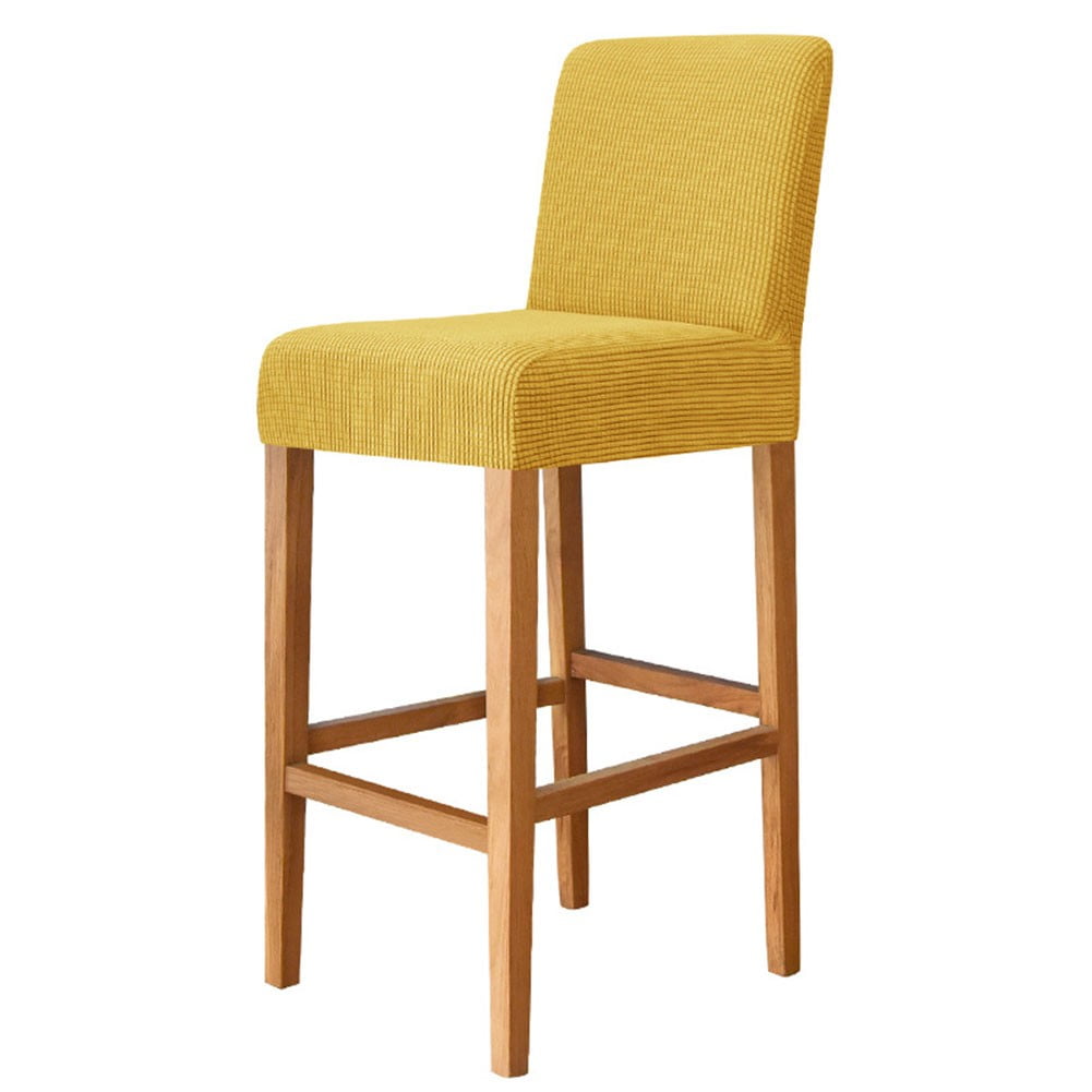 linyes Bar Stool Covers 2 Pack Bar Stool Covers with Backs Barstool ...