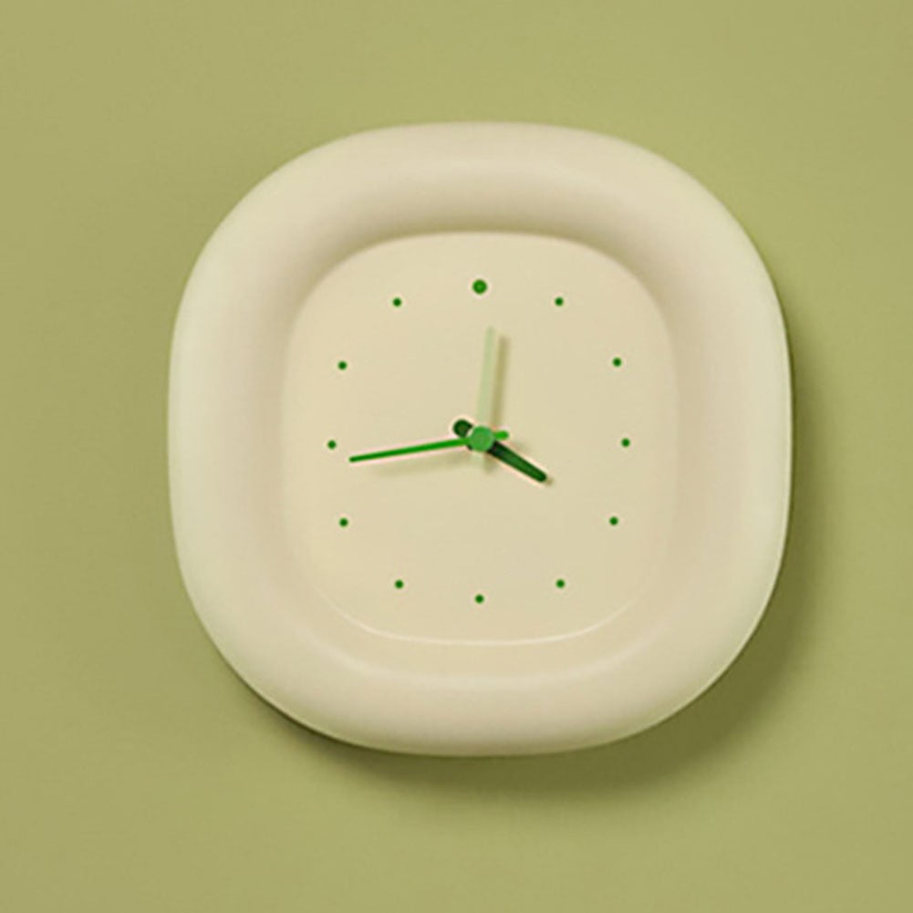 linyes Bubble Wall Clock Portable Simple Clock Bedroom Silent Desktop ...
