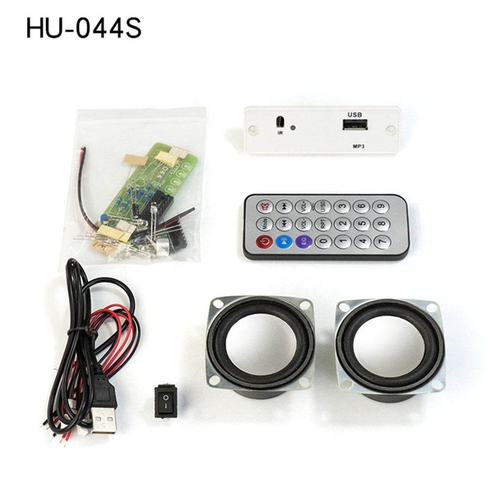 linyes DIY BTSpeaker Assembly Kit Electronic Soldering Project Practice Components with Full ...