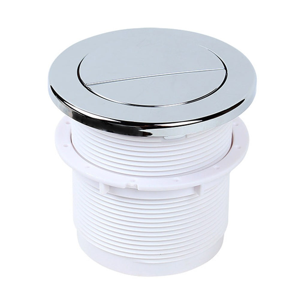 linyes Dual Push Toilet Button Flushing Toilet Tank Button Dual Flush ...