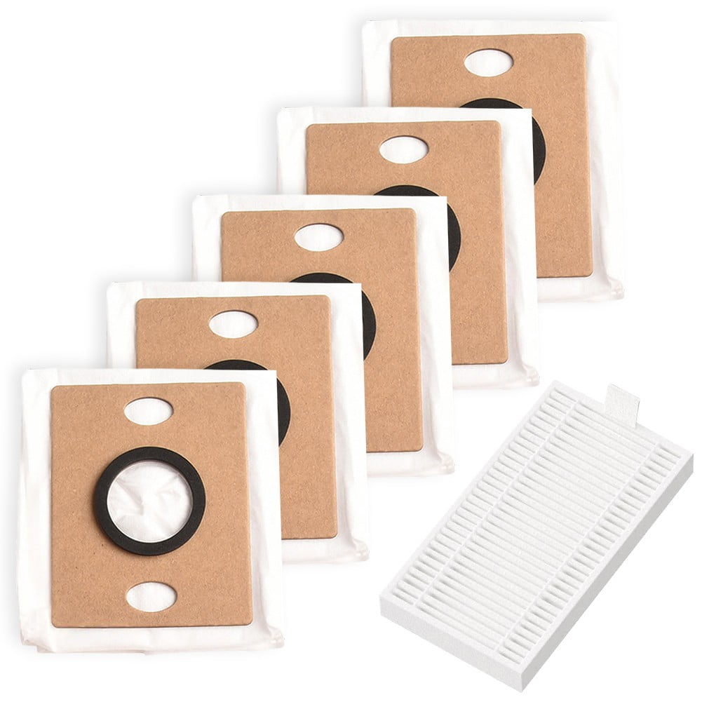 linyes Filter And Dust Bag Kit For ILIFE V9 Pro Self Emptying Robot ...