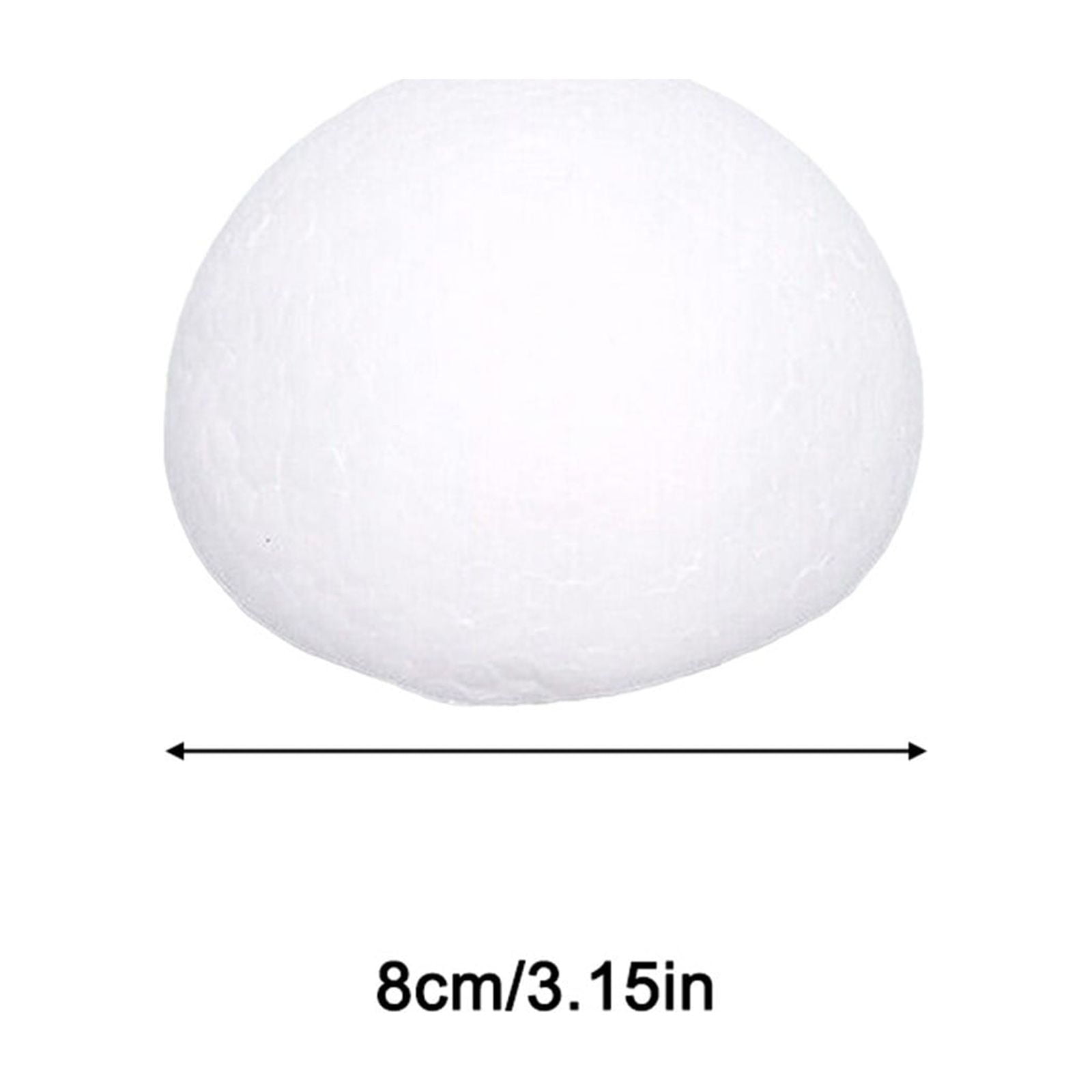 linyes Half Foam Balls Half Sphere Blank Foam Balls Art Decoration ...