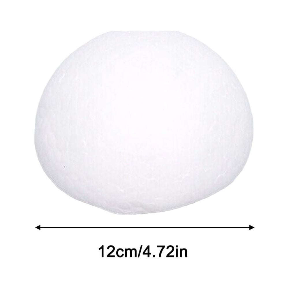 linyes Half Foam Balls Half Sphere Blank Foam Balls Art Decoration ...