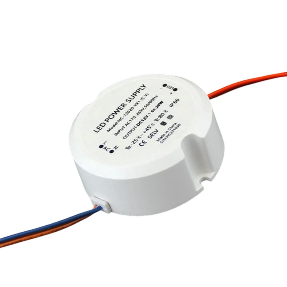 linyes LED Transformer 12V/24V 36W IP66 Ring LED Constant Voltage Power ...