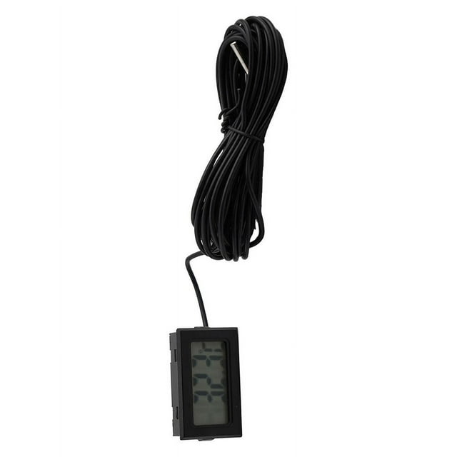 linyes Mini Temperature Sensor LCD Car Digital Thermometer Hygrometer ...