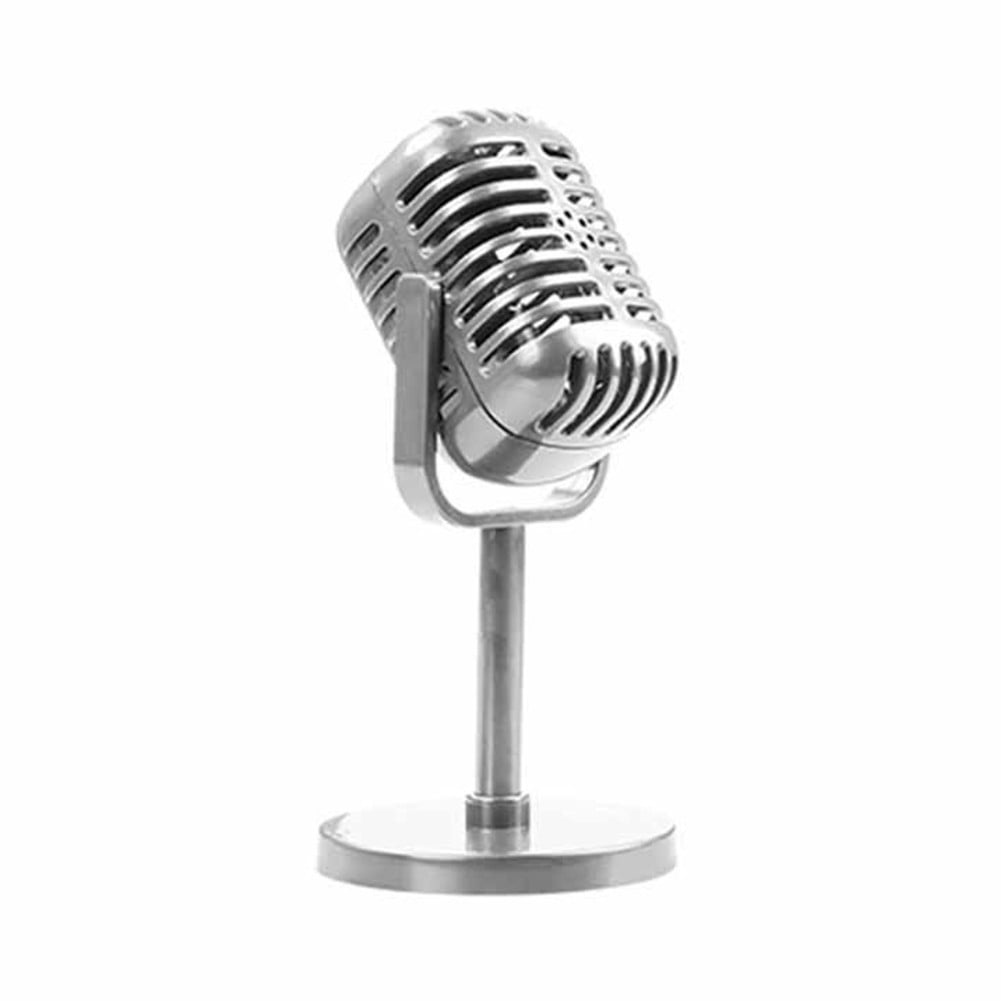 linyes Retro Prop Microphone Retro Prop Vintage Style Classic Retro ...
