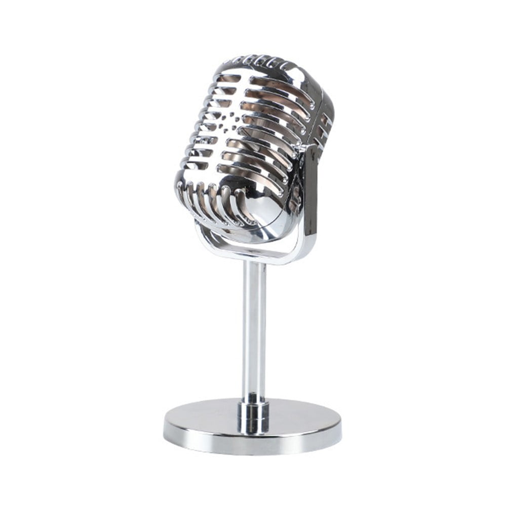 linyes Retro Prop Microphone Retro Prop Vintage Style Classic Retro ...