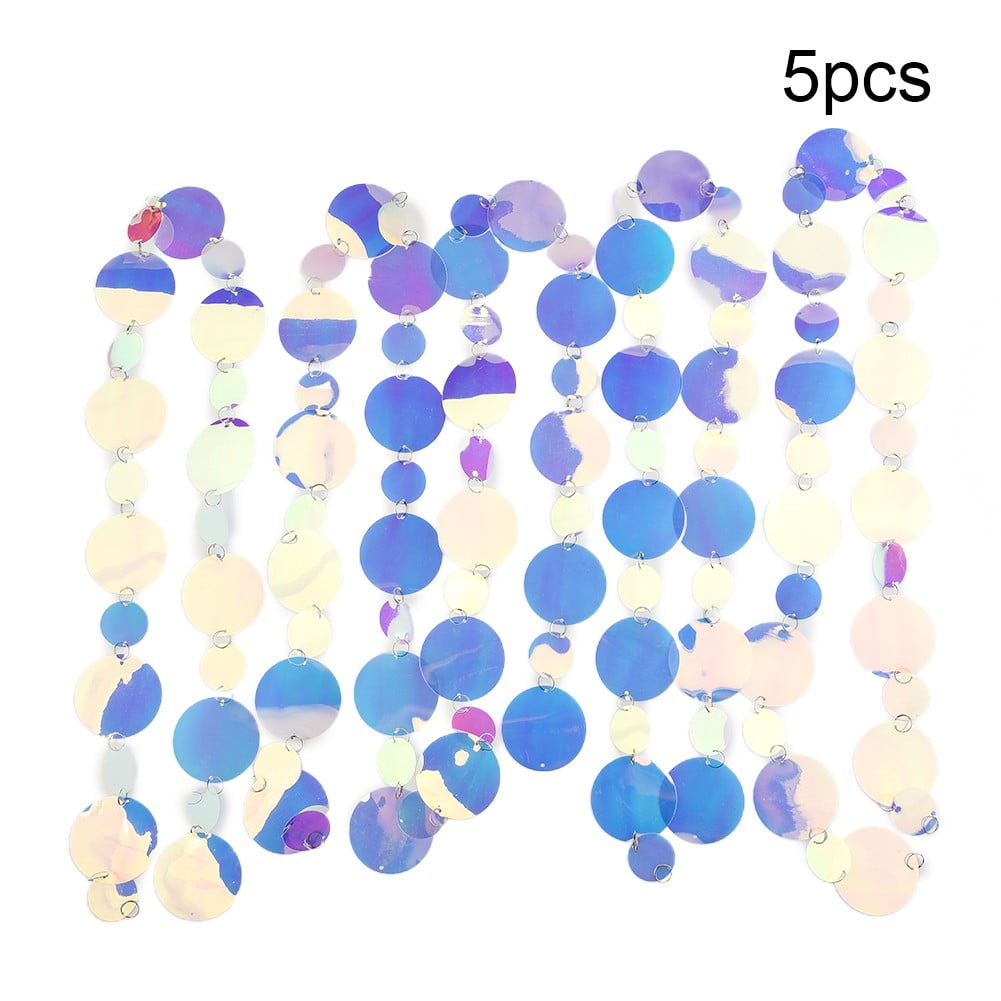 linyes Sequin Beaded Curtain Sequin String for Party Wedding Home ...