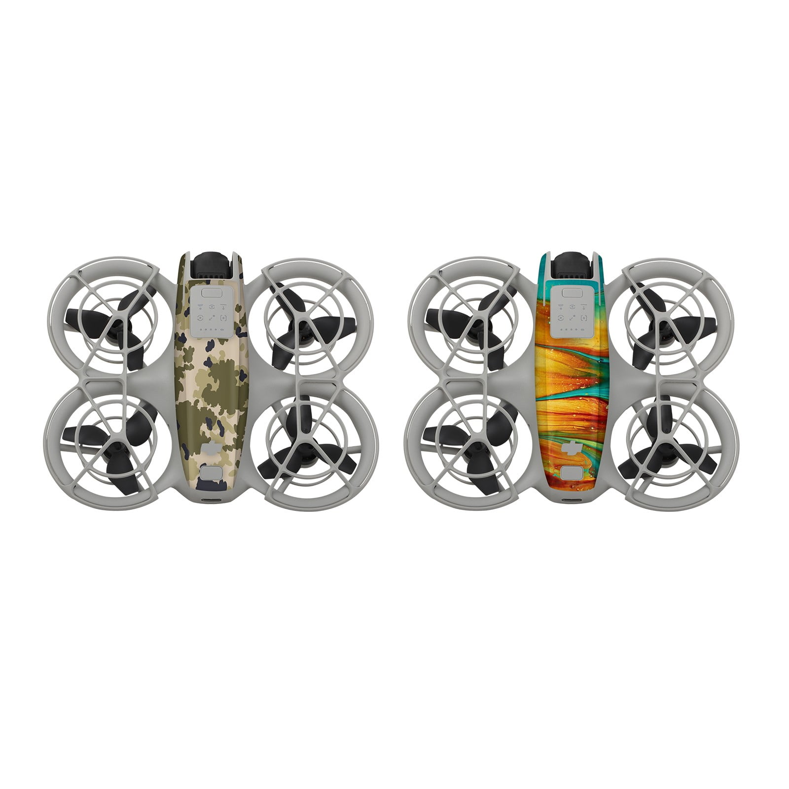 linyes Sunnylife Sticker Set For DJI For NEO PVC Drone Remote Control Colorful Drone Body Skin ...