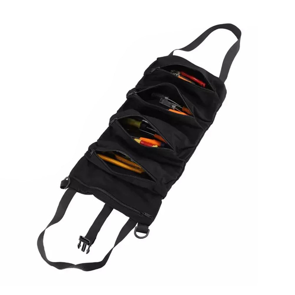 linyes Toll Roll Bag Roll Up Tool Bag Canvas Tool Bags For Men Tool Bag ...