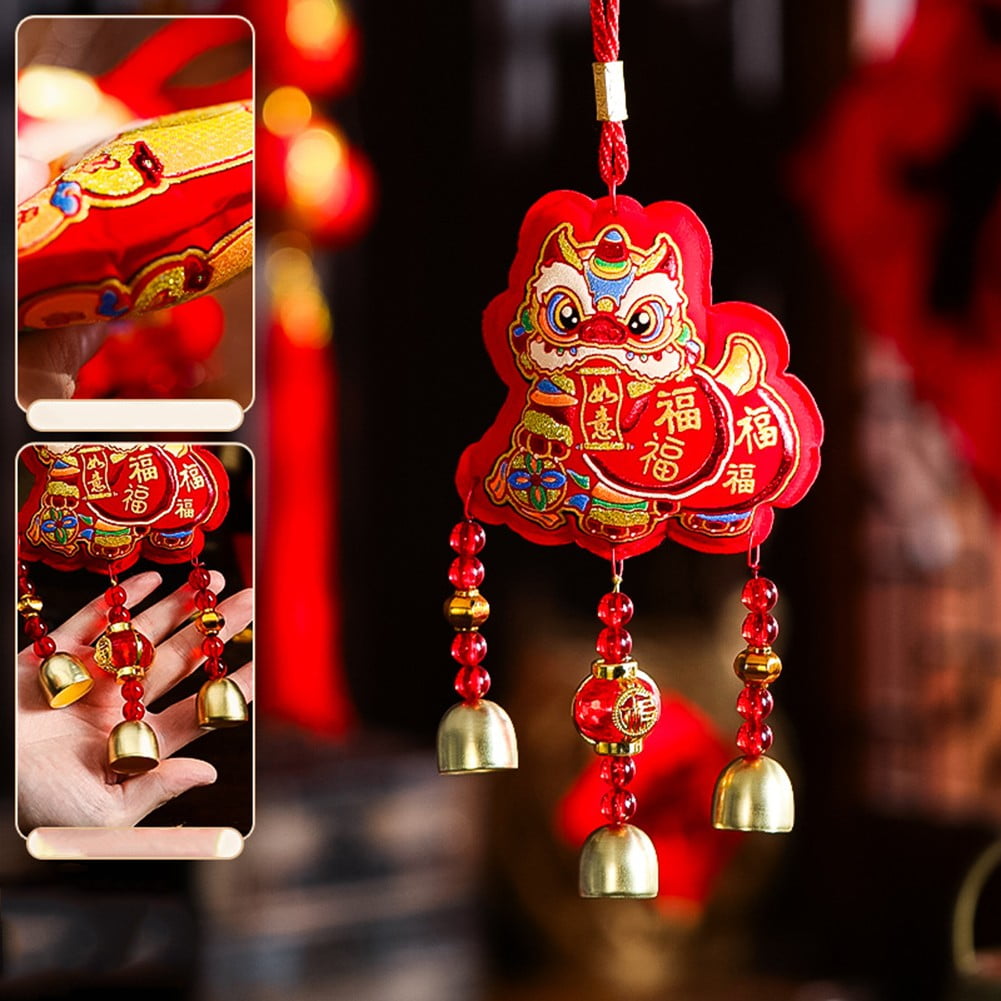 linyes Year of the Snake New Year Spring Festival Pendant 2025 Wind ...