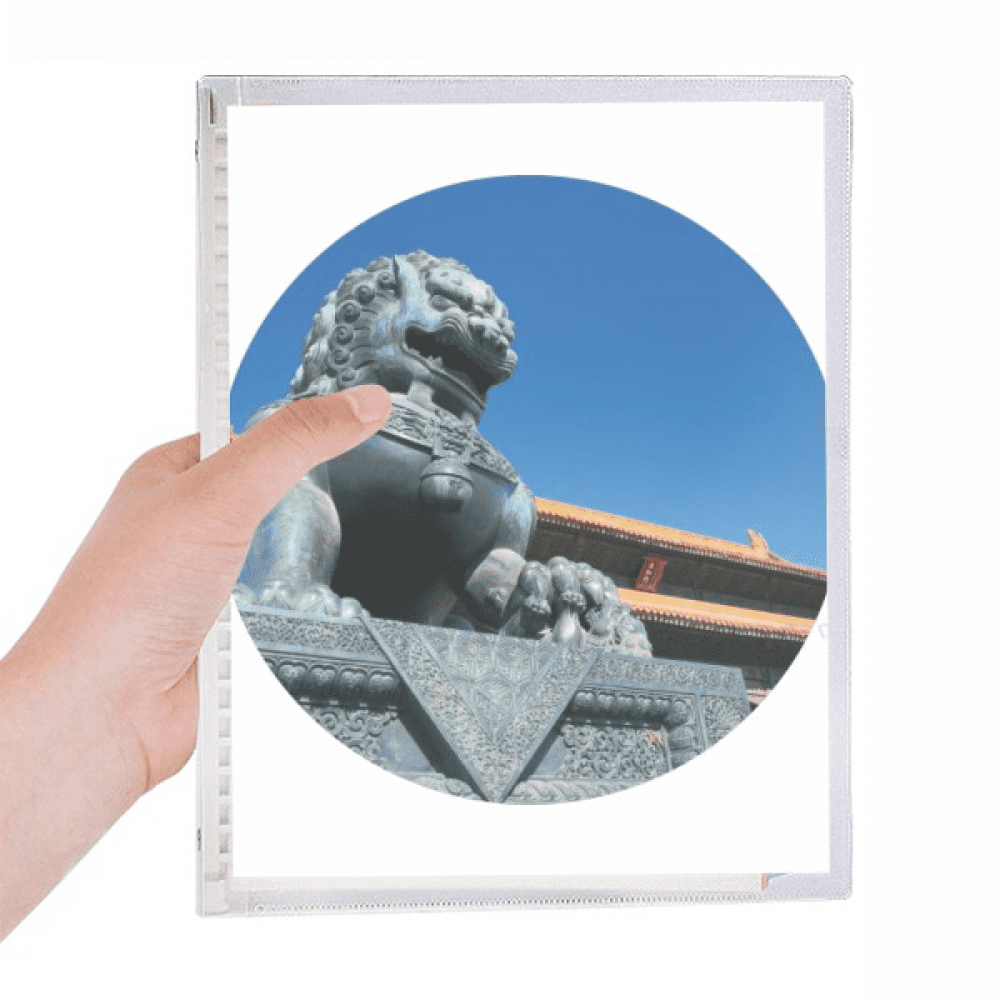 lion the imperial china notebook loose diary refillable journal statiry ...