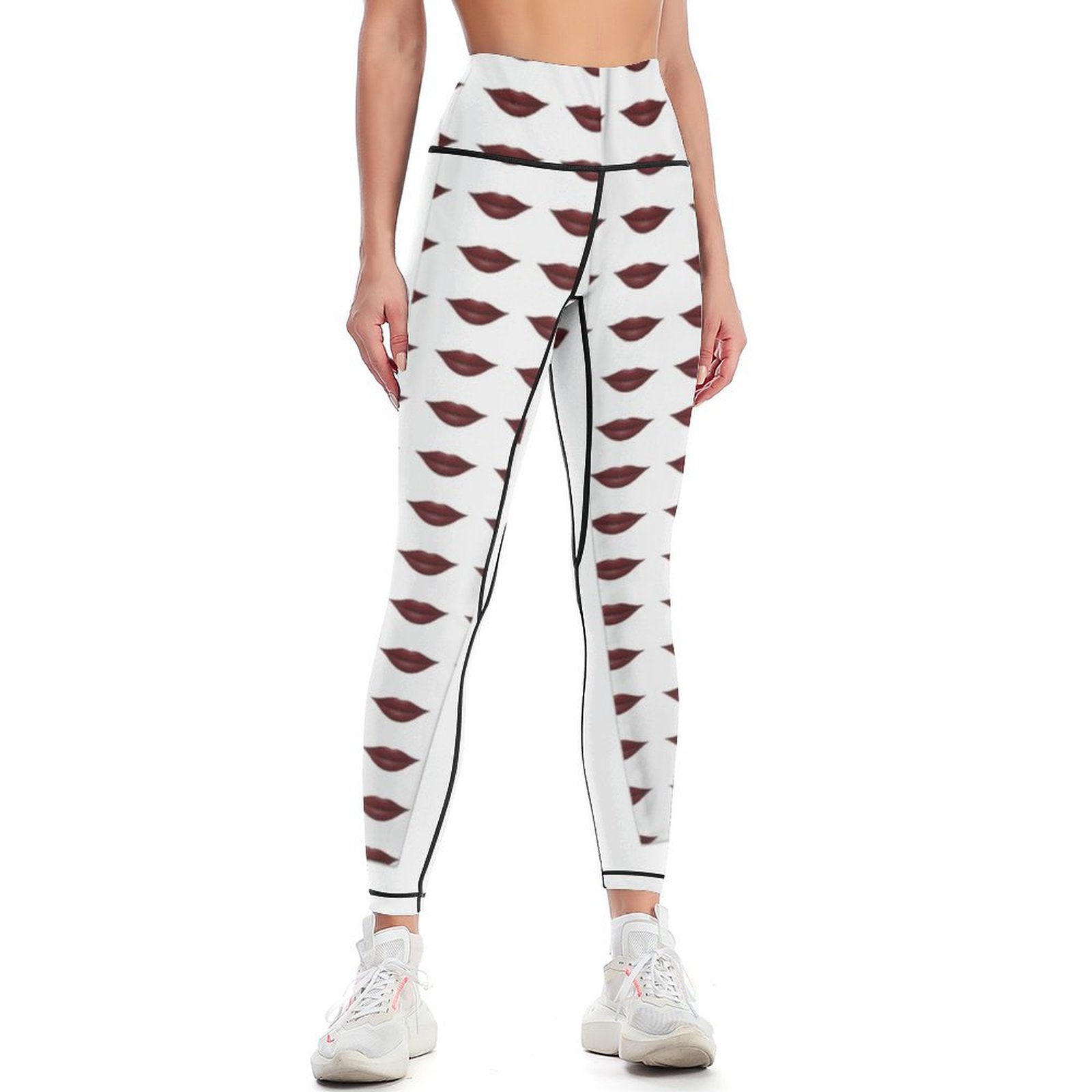 lips that won't stop Leggings Fitness woman sportswear woman gym 2024 ...