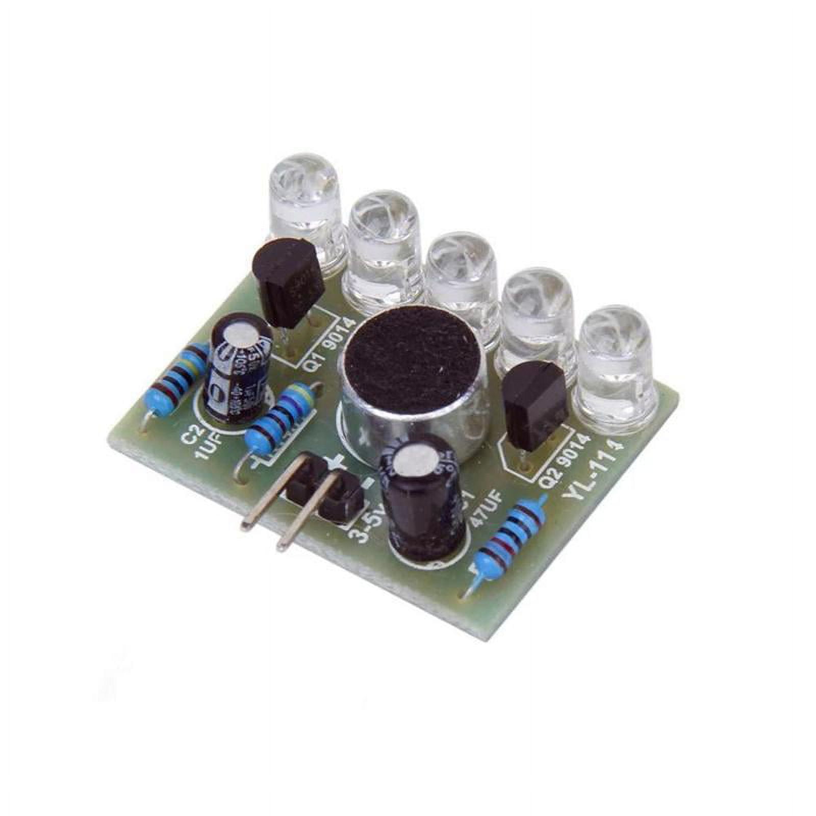 liraijei 1-5Pcs Sound Control Led Melody Light Kit Diy Electronic ...