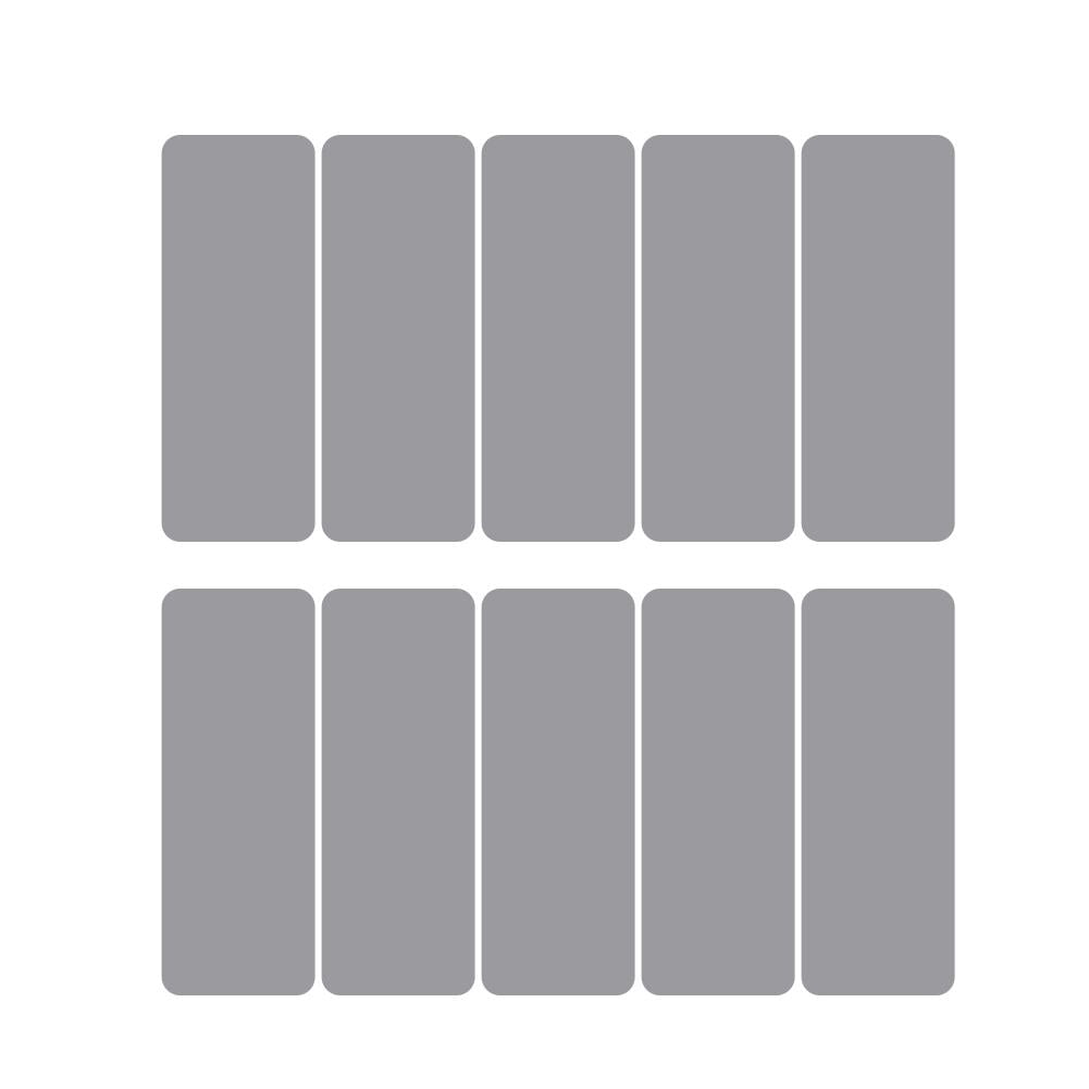 liraijei 10 Pcs Car Reflective Stickers Multifunctional Body Reflective ...
