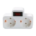 liraijei 2/3/4-way EU Socket Multiple Plug Power Strip Triple Plug ...