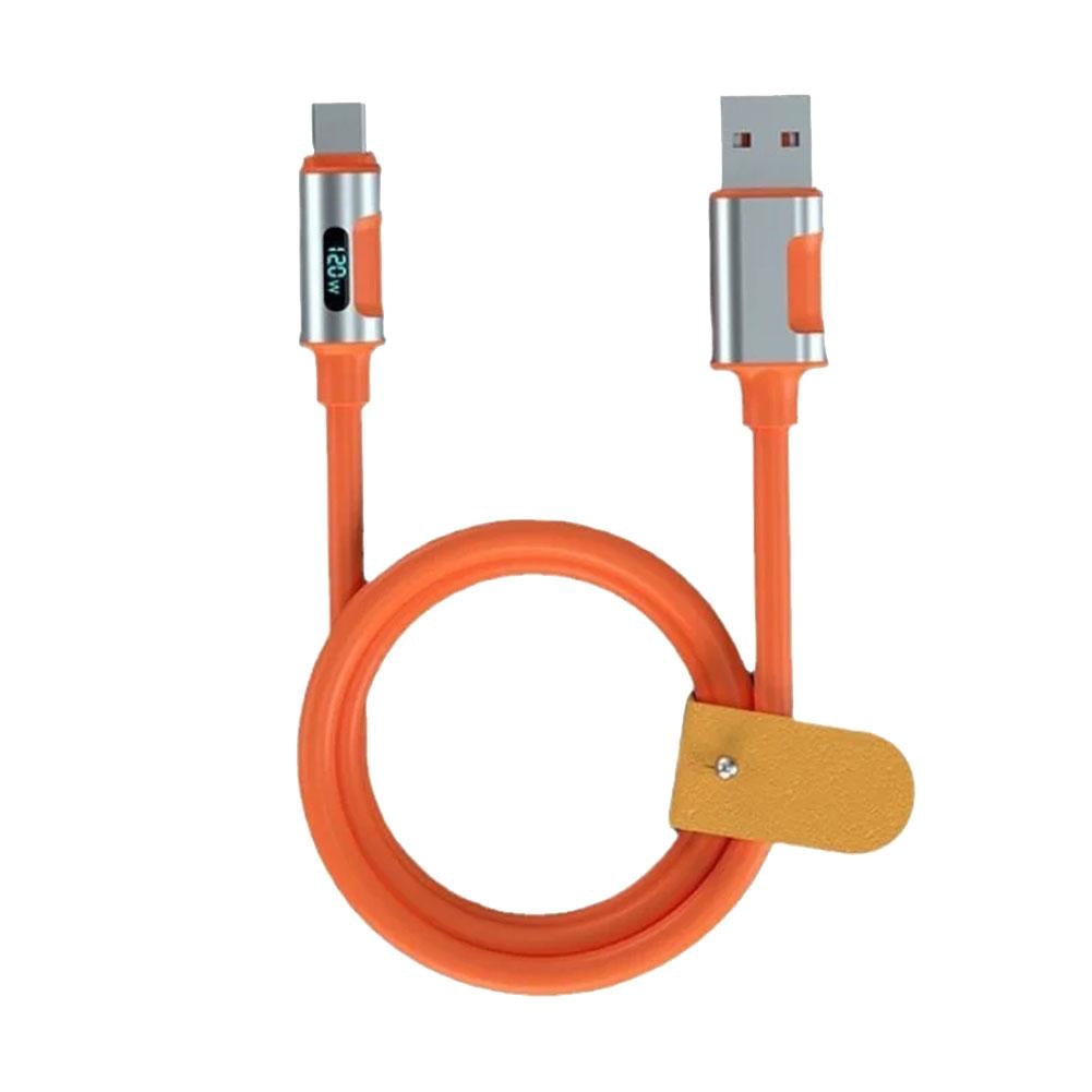 liraijei Type C 120W Digital Display Data Cord PD Fast Charge Cable ...