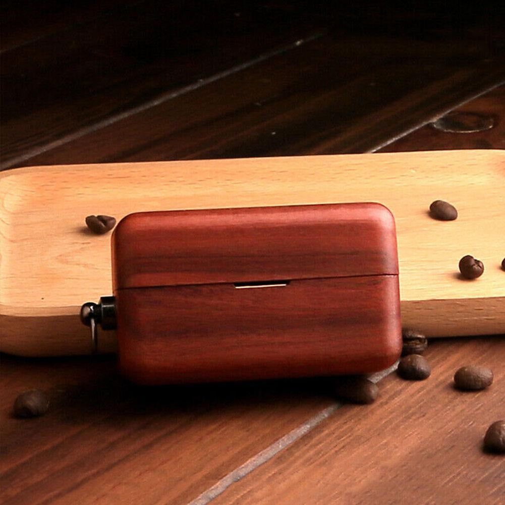 liraijei Wooden Earphones Case For WF-1000XM4 Charging Case Wood ...