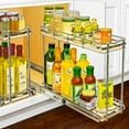 ® Élite™ Pull Out Spice Rack Organizer for Inside Kitchen Cabinets - 6 ...