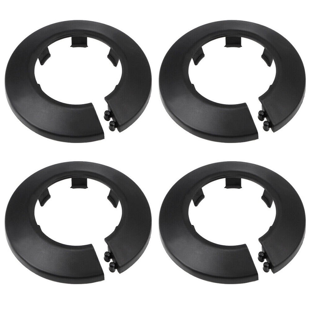 little home 4pcs 50mm Pipe Cover Decoration PP Plastic Water Pipe ...